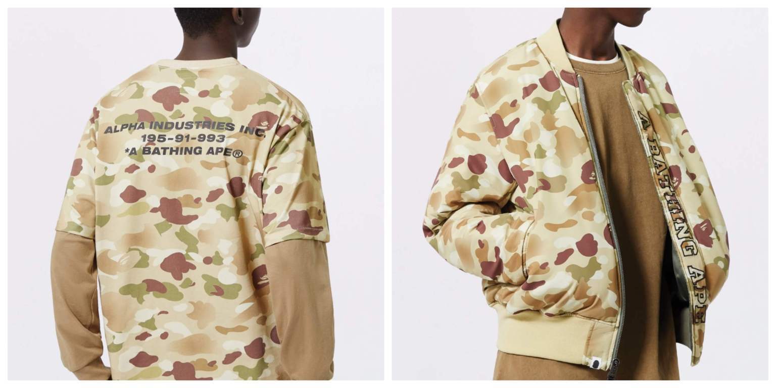 BAPE x Alpha Industries “Aesthetics for Military” Collection – aGOODoutfit