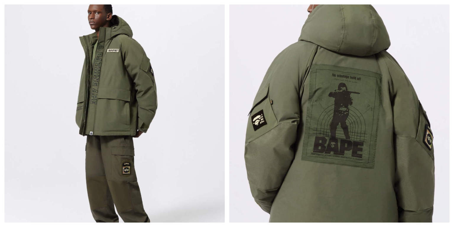 BAPE x Alpha Industries “Aesthetics for Military” Collection – aGOODoutfit