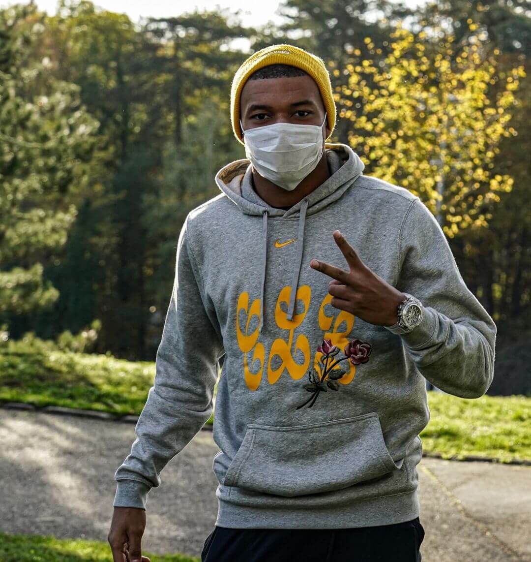 Mbappé Wears Drake’s ‘Certified Lover Boy’ Merch – aGOODoutfit