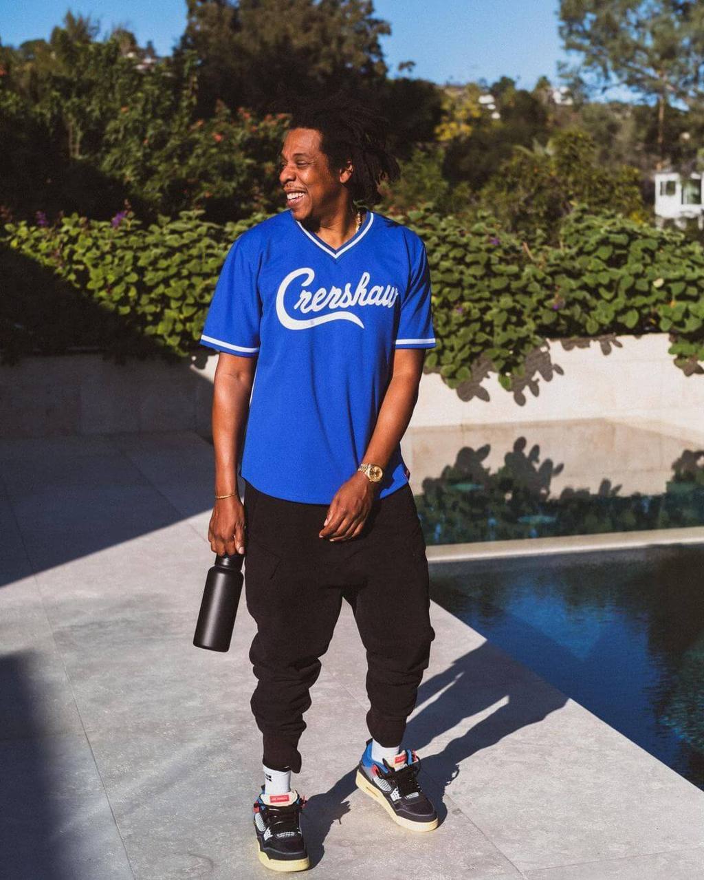 Jay-Z Wears Nipsey Hussle “Crenshaw” Shirt – aGOODoutfit