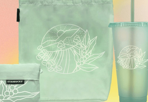 Starbucks Releases New Mint Green Merch in Honor of Earth Month ...