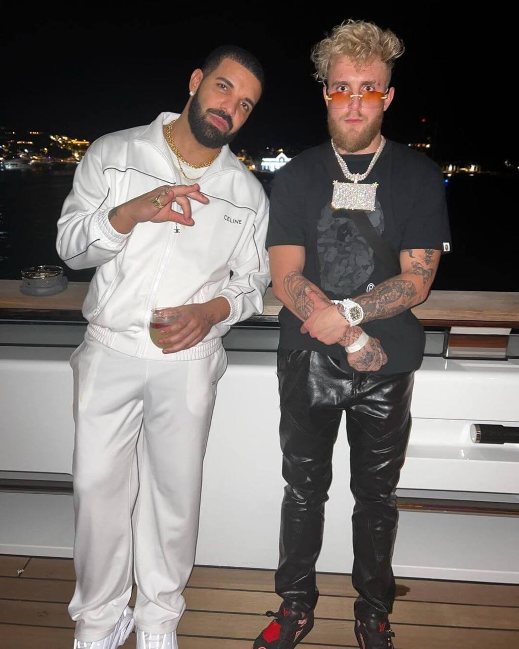 Jake Paul Brings in the New Year With Drake – aGOODoutfit