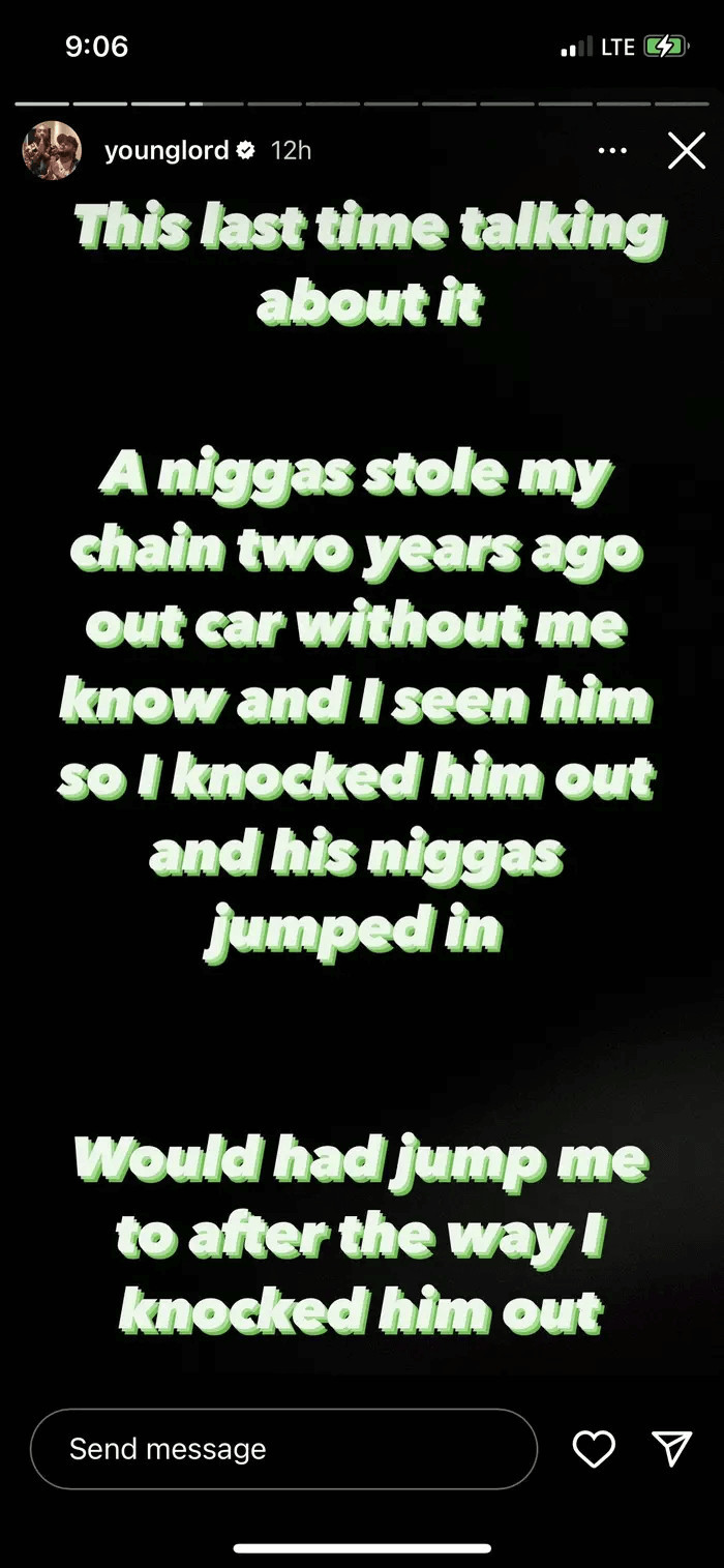 ASAP Bari Responds to Getting Jumped – aGOODoutfit